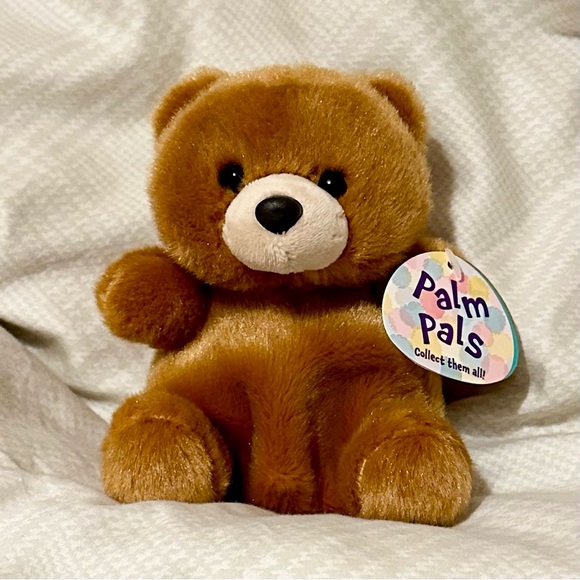 Palm Pals | Toys | Bnwt 5 Aurora Palm Pals Artie The Brown Bear Plush ...